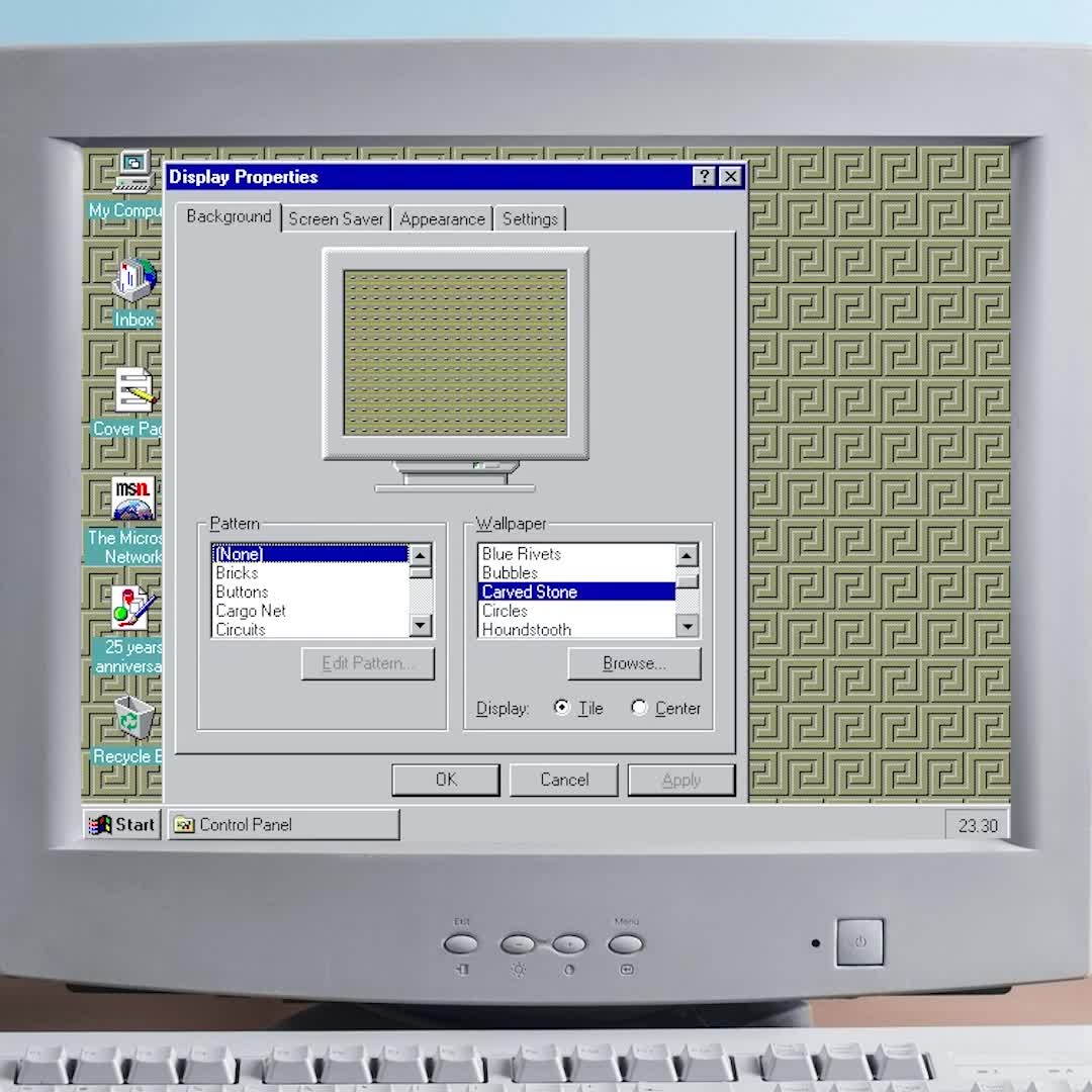 Windows 95 Desktop