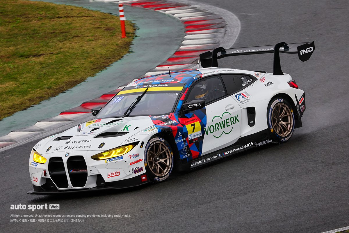 autosport web/オートスポーツweb on Twitter: "スーパーGT富士公式テストの初日ウエットでスピードをみせたBMW Team Studie x CRS「レースで雨に ...