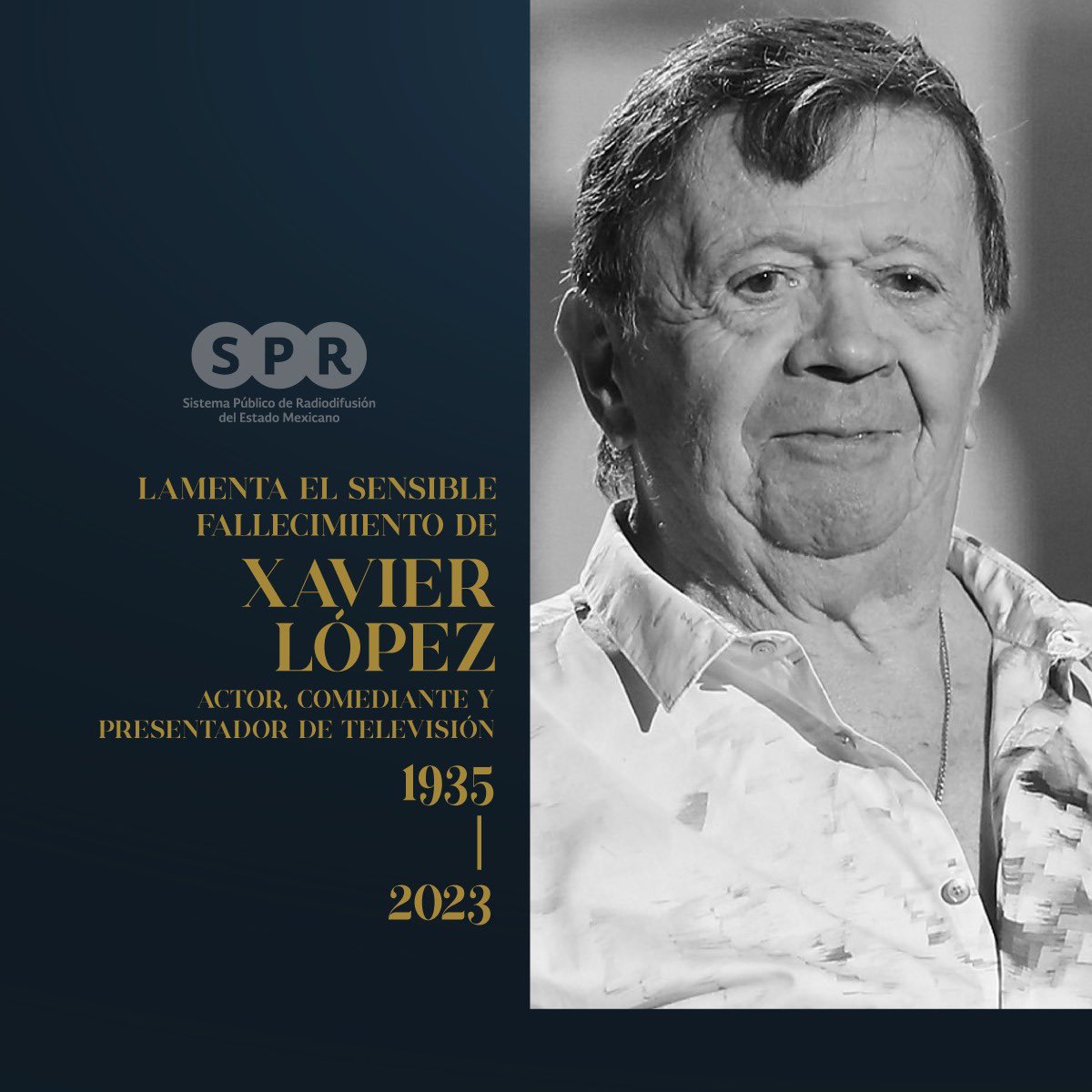 SPR México on Twitter: "El Sistema Público de Radiodifusión del Estado Mexicano lamenta el ...