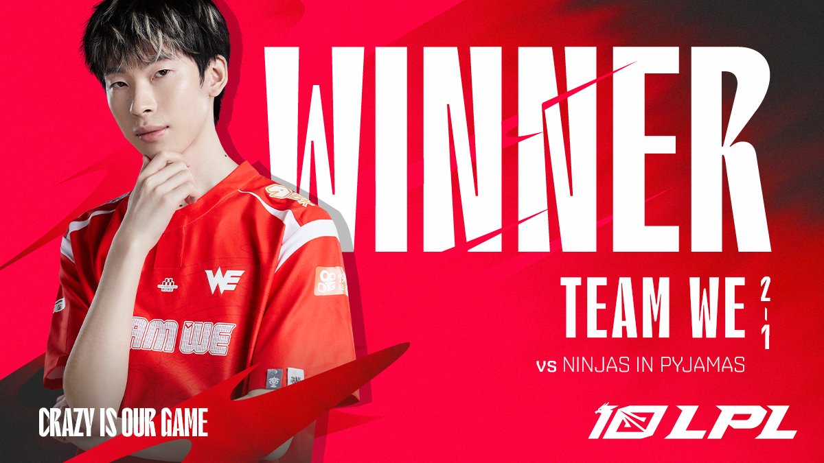 LPL on Twitter: "WE sweep the series finishing with a Quadrakill for Hope, and qualify for the ...