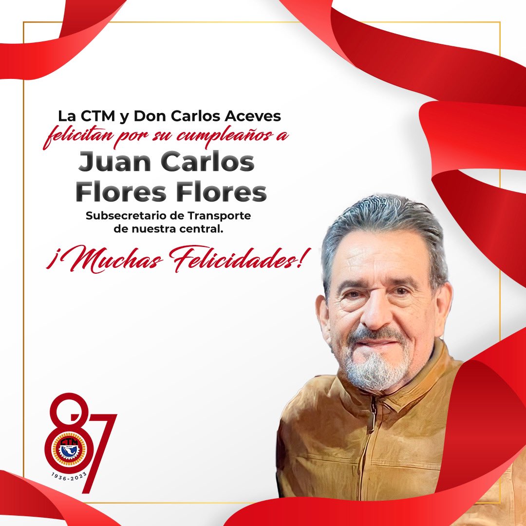 CTM Nacional on Twitter: "De parte de la familia cetemista y del Comité Nacional, felicitamos ...