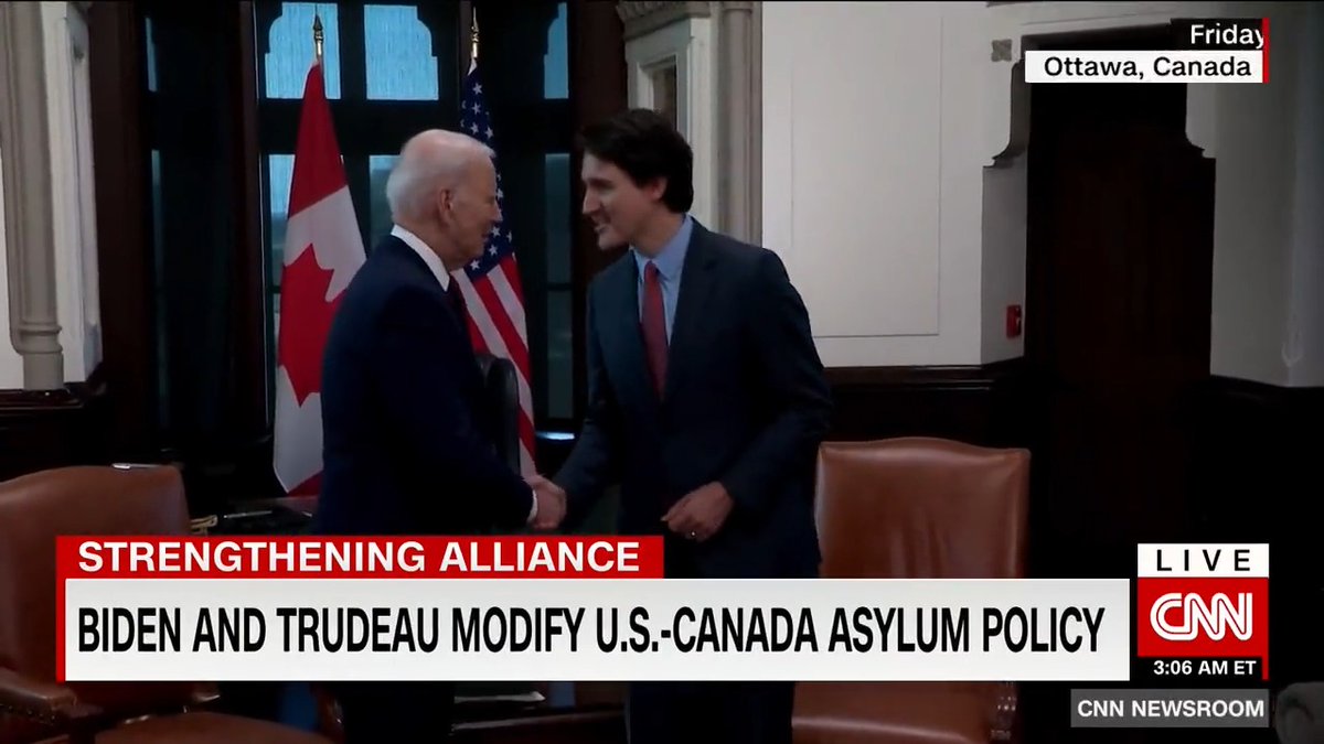 Canadian Prime Minister Justin Trudeau has called President Joe Biden a ...