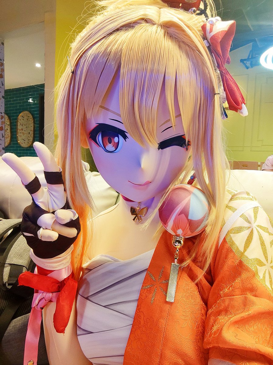 小番ww on Twitter: "英雄形态的宵宫姐姐登场🎉🎉🎉 #doll_weekend #kigurumi #宵宫"