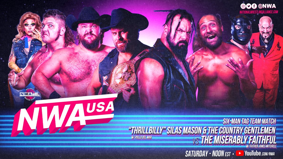 NWA on Twitter: "We're not even sure the ring is ready for this, but we're here for it! One of ...