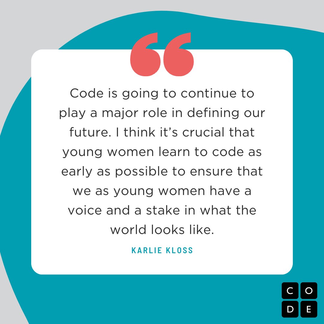 A great reminder during #WomensHistoryMonth from @kodewithklossy ...