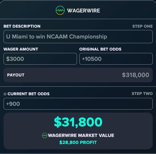 🦁Lion Bros Media🦁 on Twitter: "RT @WagerWire: Brooo you’re a legend! This bet is worth $31.8k rn ...