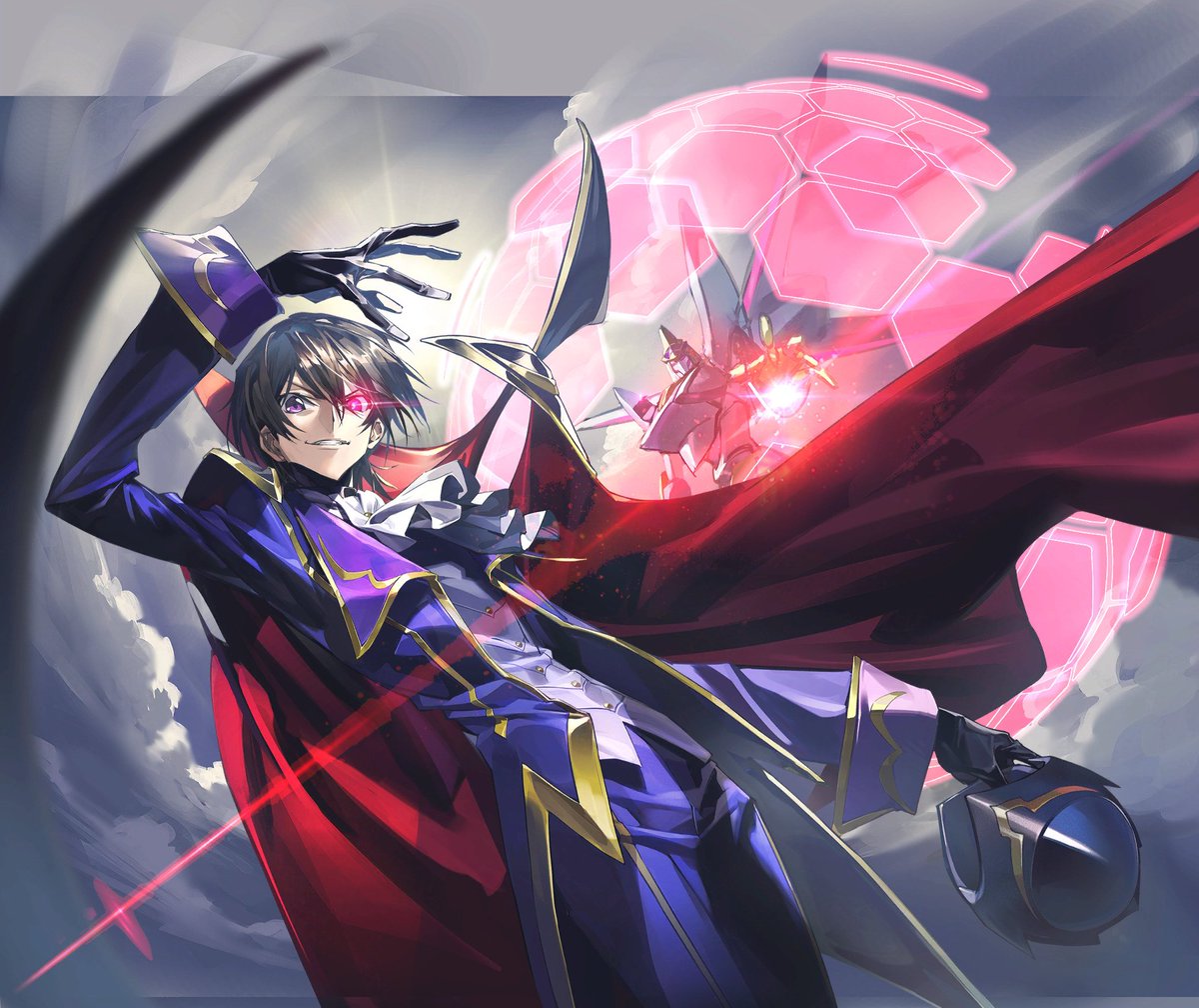 jess 🎀 on Twitter: "RT @lelouchbot: lelouch's illustrations for genesic re;code are insane"