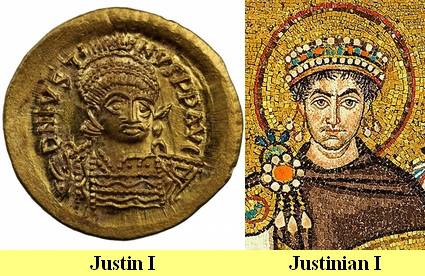 Roman History on Twitter: "Today 527AD Byzantine Emperor Justin I names ...