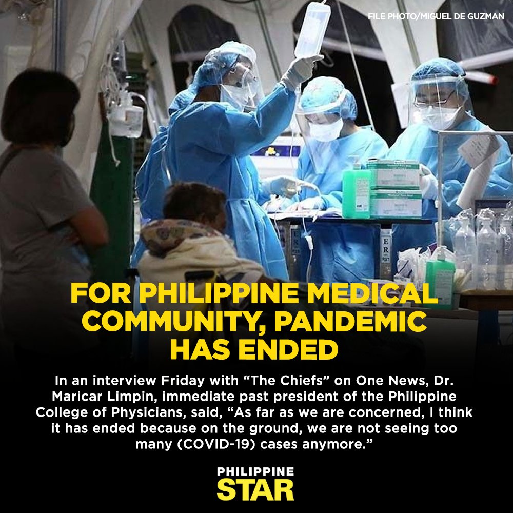 The Philippine Star on Twitter: "For the medical community, the COVID-19 pandemic in the country ...