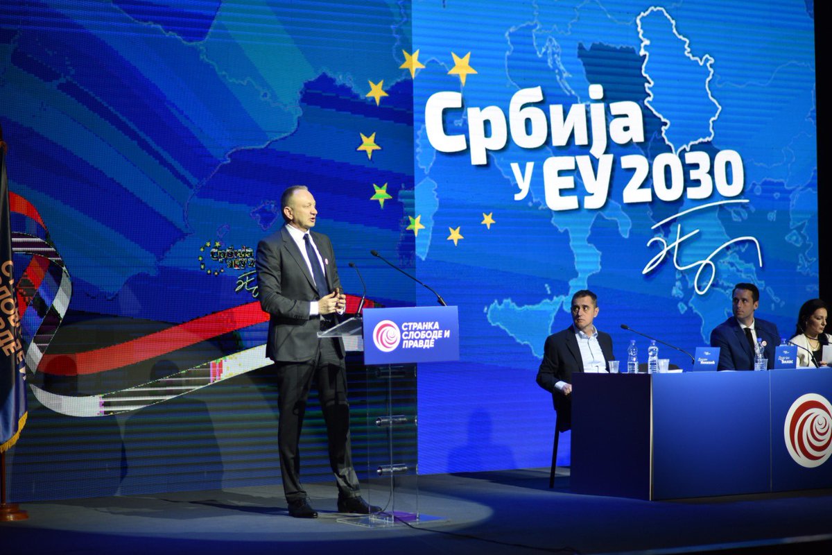 Marinika Tepić on Twitter: "SSP je jedini garant Srbije u EU 2030! Režim nije učinio ništa da ...
