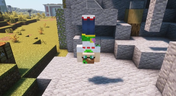 Minecraft Baby Zombie Pigman Riding A Chicken