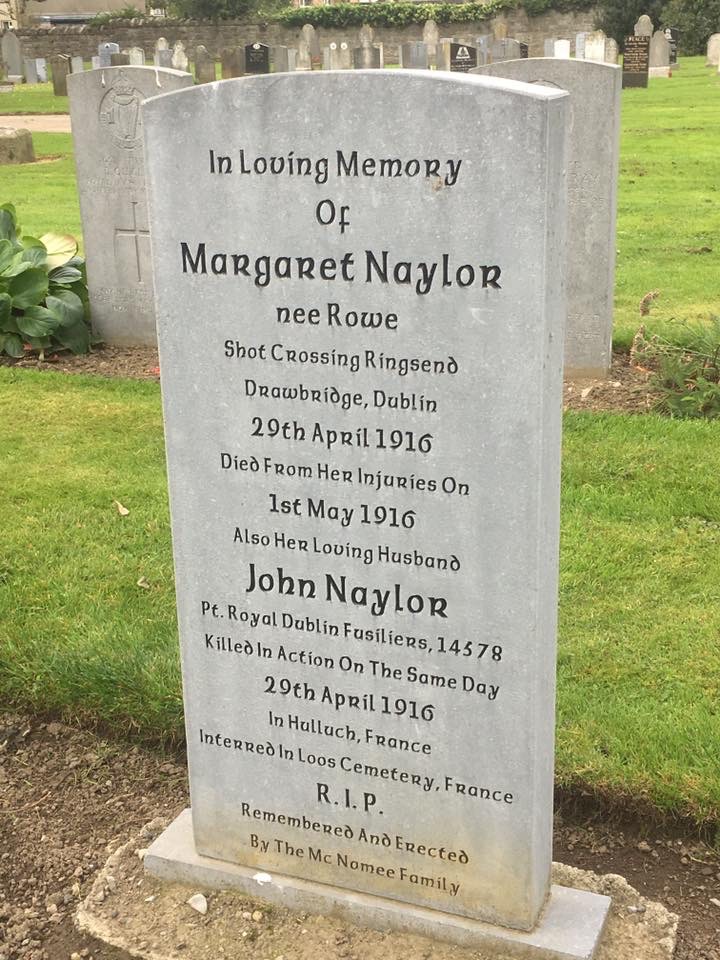 Mat McLachlan on Twitter: "The grave of Margaret Naylor in Grangegorman Military Cemetery ...