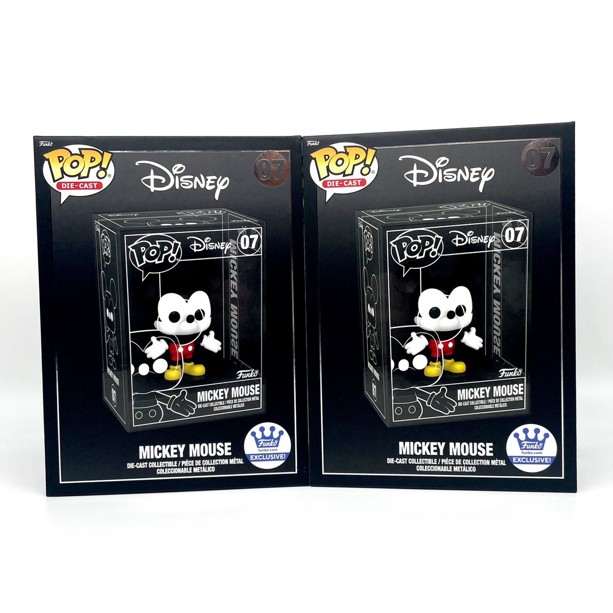 Funko POP News ! on Twitter: "Arrived today! Just got my Die Cast Mickey Mouse Funko POPs ~ no ...