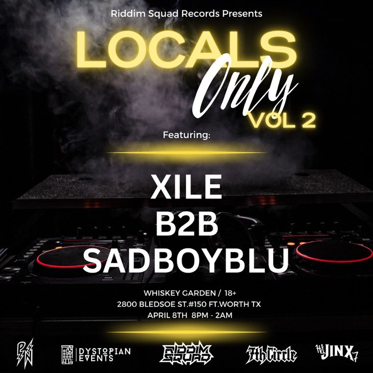 XILEofficial on Twitter: "TWO WEEKS AWAY FROM ME AND @djJustJosh WRECK THIS SHIT!!!!! @riddim ...