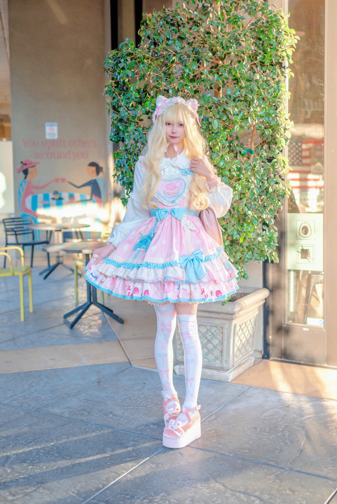 HimeUzuki on Twitter: "#mewroco 霜糖甜心 沉迷金发无法自拔 _8(:3 」∠ )_ 果然Lolita就是要搭配 ...