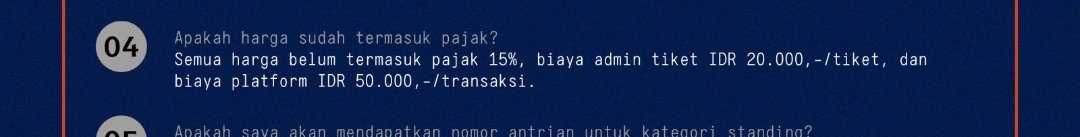 seeing yoongi 2023 on Twitter: "@ime_indonesia 70ribu buat biaya diluar tiket dan pajak. ada ...