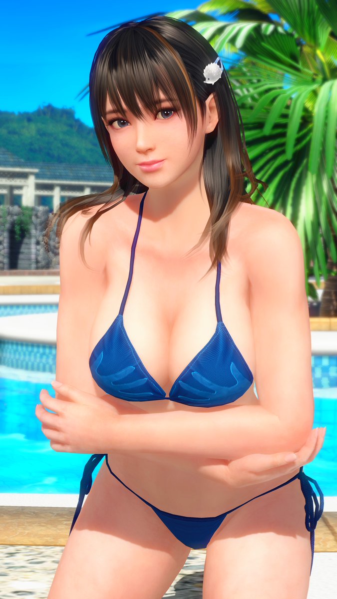 SIGNAL@DOAXVV on Twitter: "ななみちゃんは青がよく似合いますね #DOAXVV"