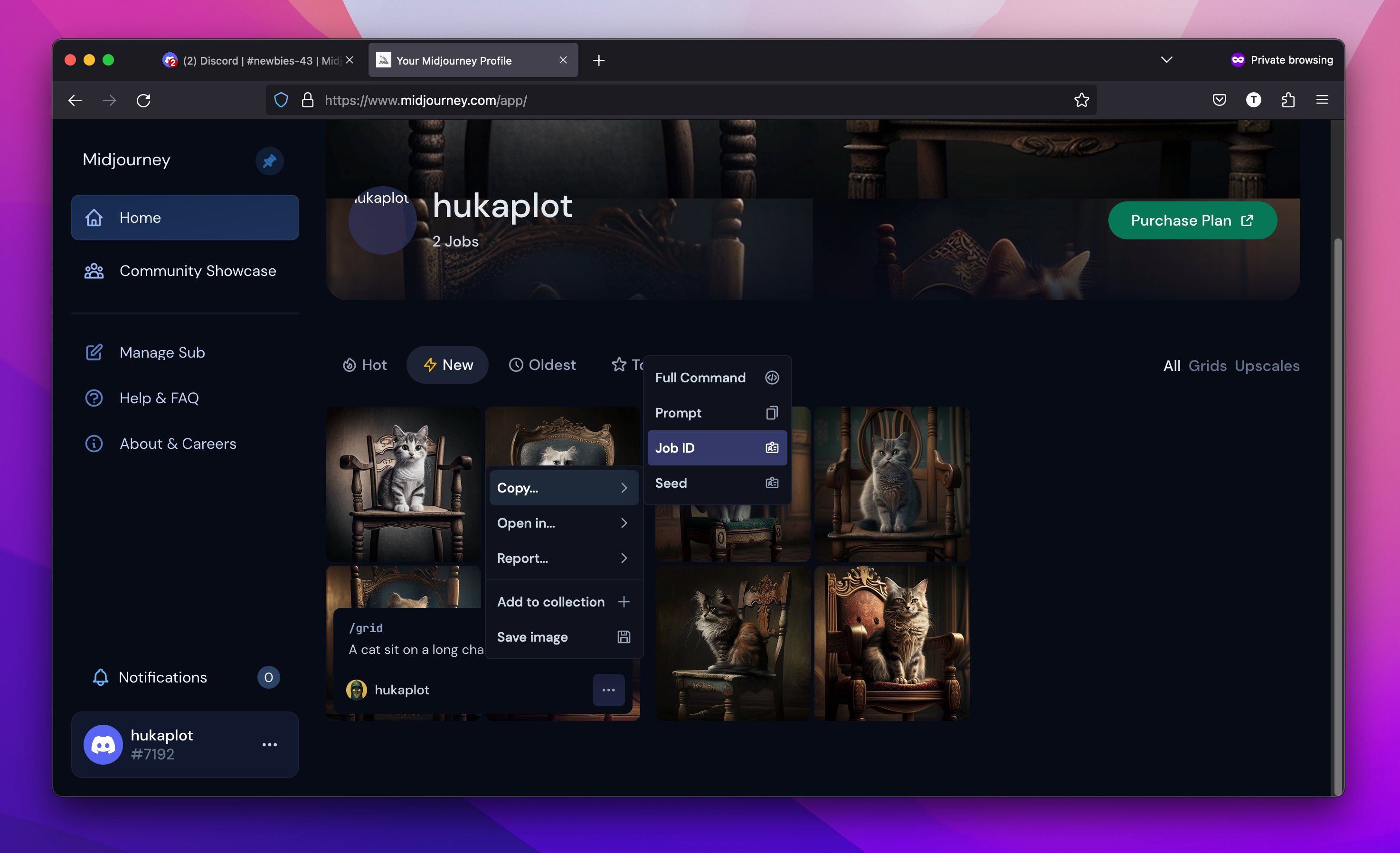 lewang🍥 on Twitter: "汇总一下我最近是怎么玩 MidJourney 的，给还没有玩过 @MidJourney 的推友们一些参考，首先是注册帐号 https://t.co ...