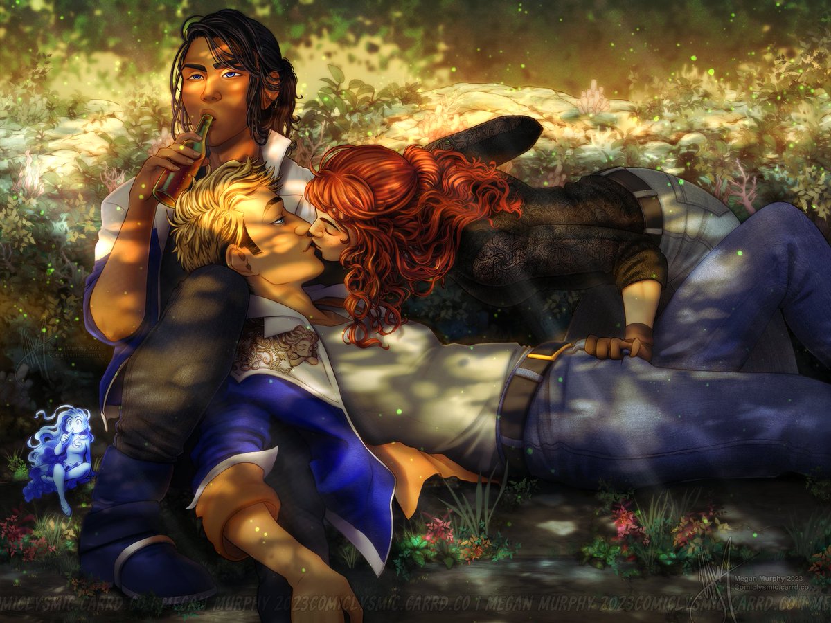 Megs🍀 on Twitter: "Kaladin, Adolin, and Shallan (Stormlight Archive) taking a much needed break ...