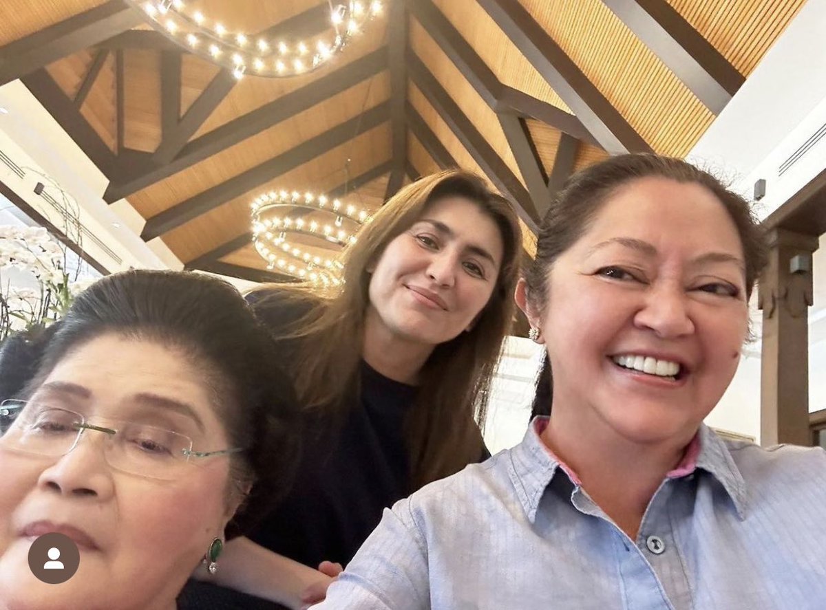 ABS-CBN News on Twitter: "LOOK: First Lady Liza Marcos posts a selfie with her mother-in-law ...