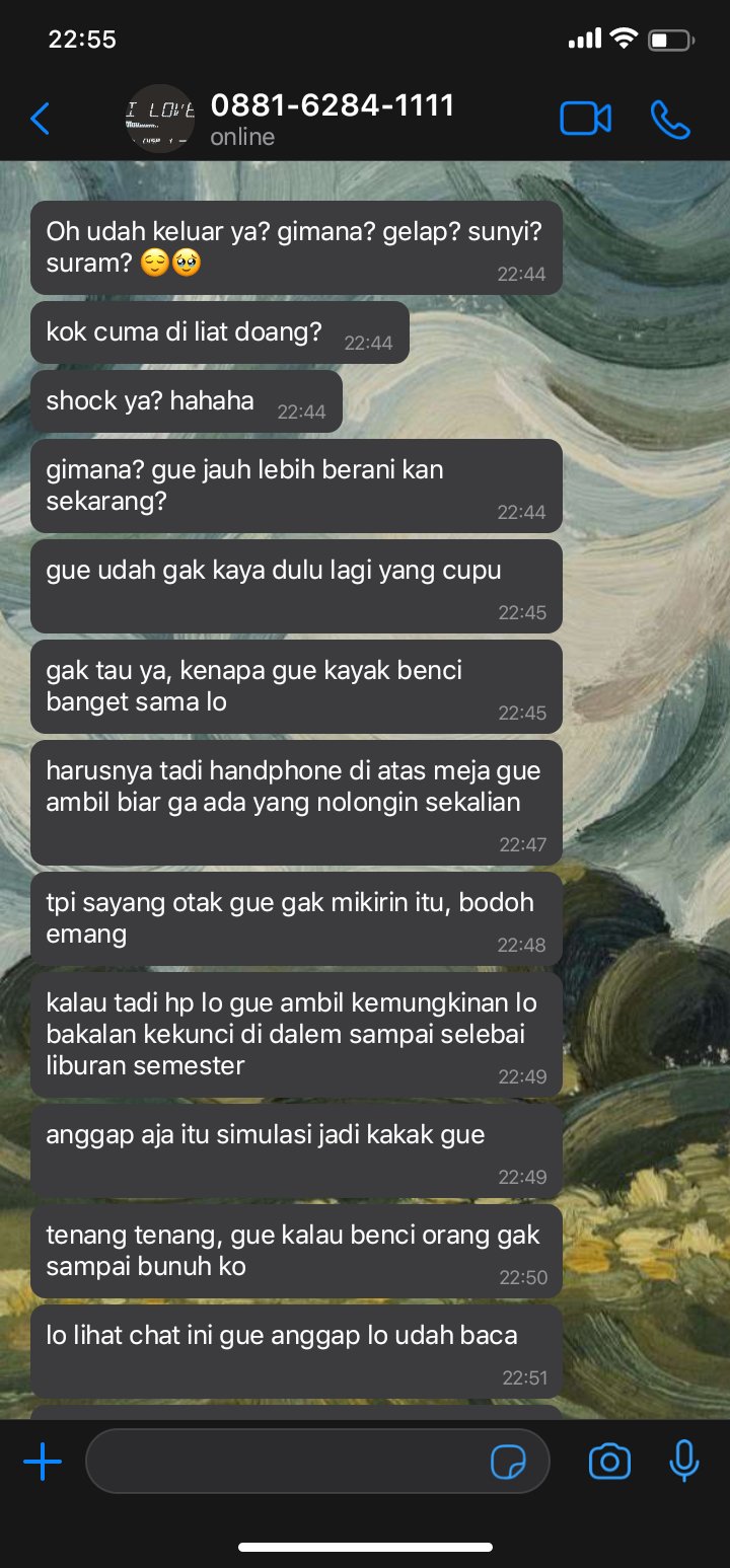 𝐥𝐚𝐥𝐚 on Twitter: "245. welcome to the new roomchat theme (ganti dark mode) untuk pov nya grecita ...