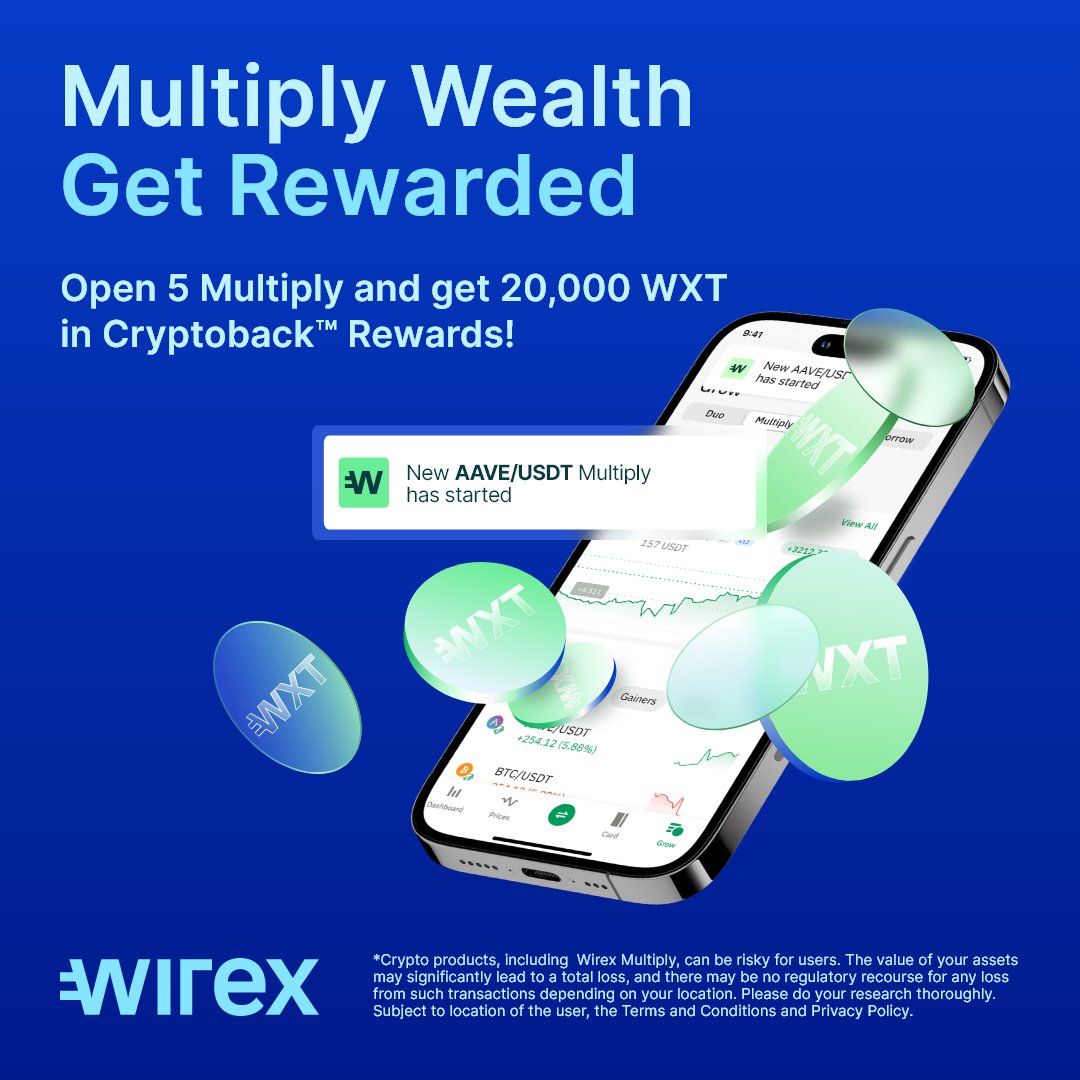 Wirex On Twitter 4 Reasons Why You Should Try Wirex Multiply High