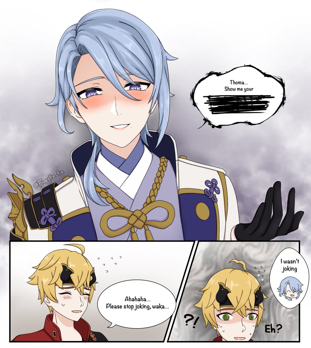 「Orange boi wants his rerun (Also, welcome to the banner Mik」 Fiz の漫画