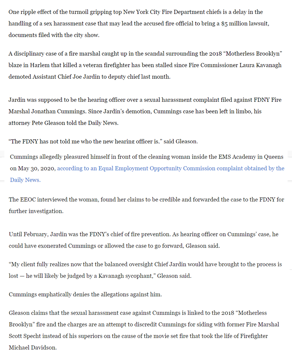 Nyc Ems Watch On Twitter Fdny Chiefs Demotions Have Ripple Effect On