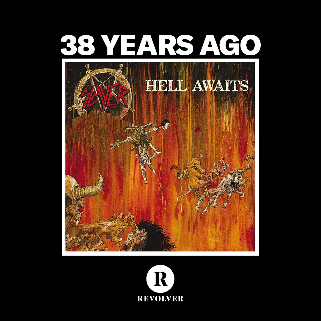 Slayer Hell Awaits Album Cover