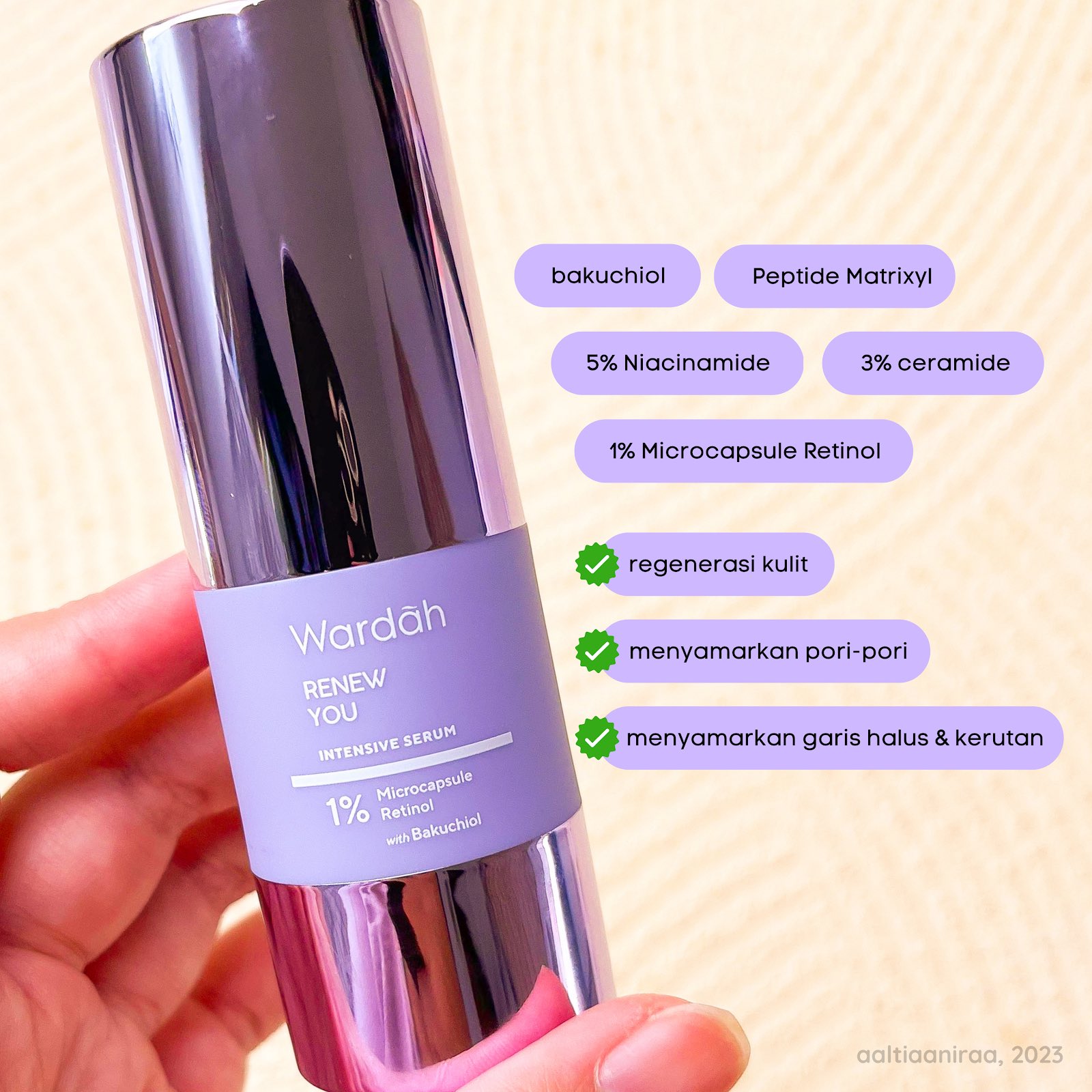 adis on Twitter: "💛 Wardah Renew You Intensive Serum Rada takut takut nyobain serum ini, karna ...