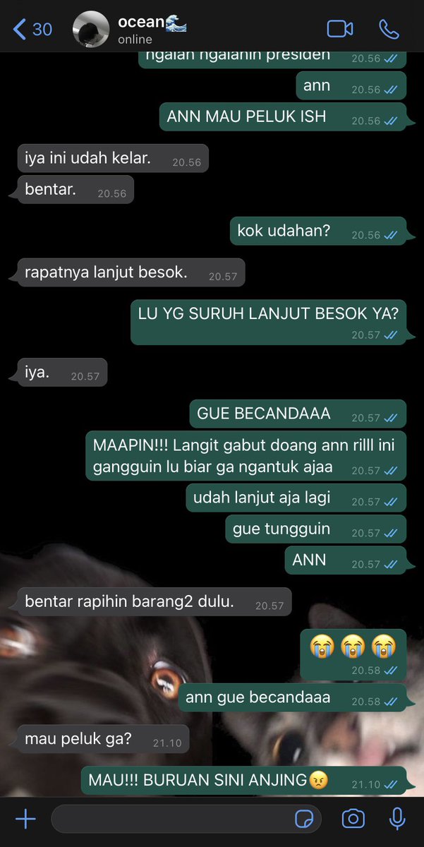 Enn on Twitter: "nungguin si Ann rapat. — nomin one tweet au!"