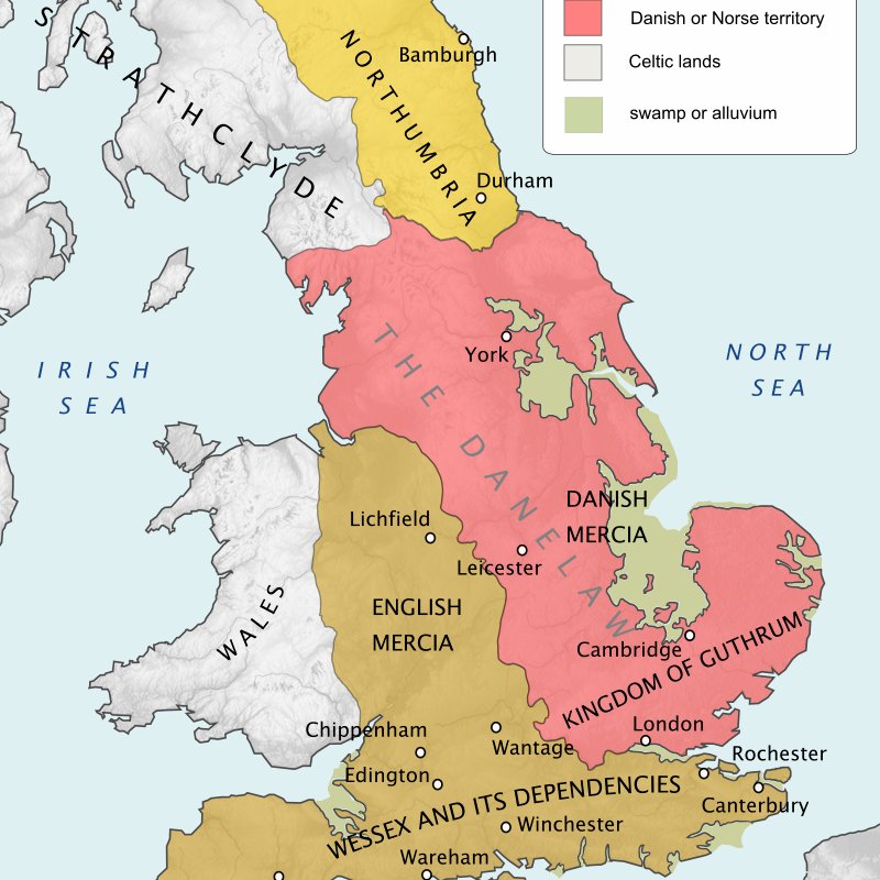 (18/20) The dominance of the #Angles, which existed in England in the ...