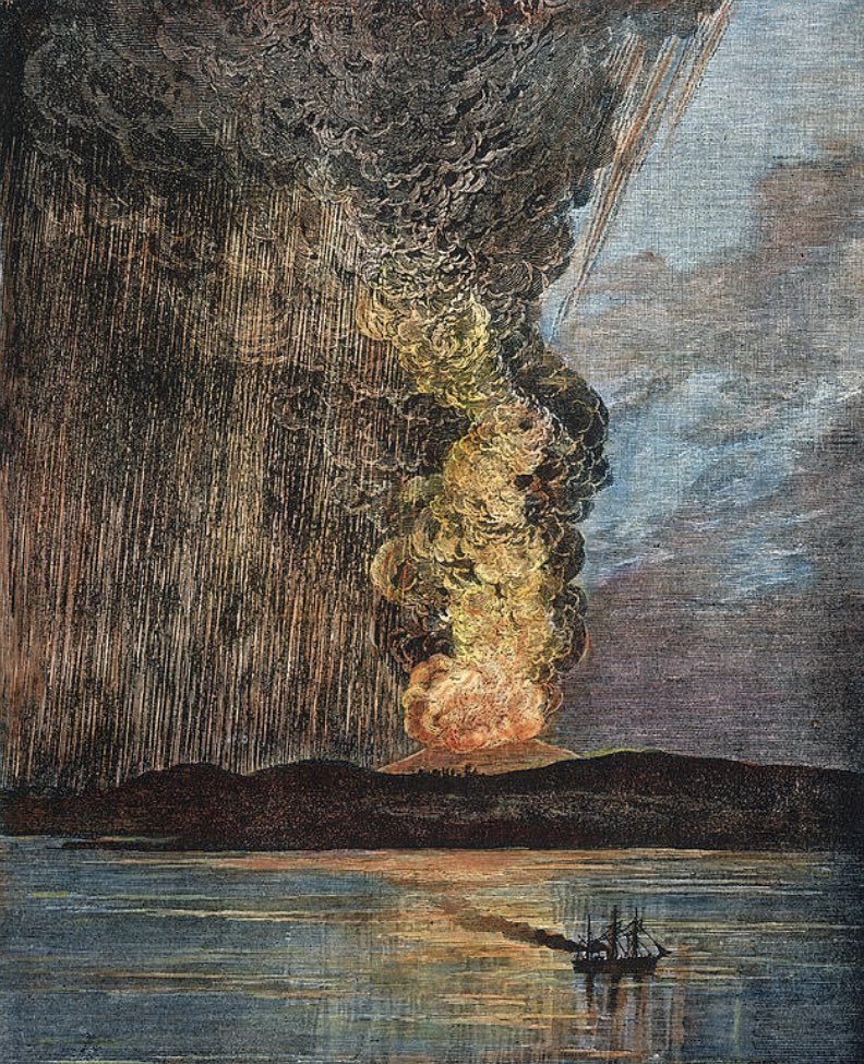 Krakatoa exploded in August of 1883. A massive cataclysmic event, heard ...