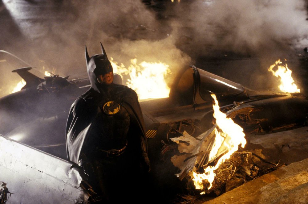 Batman Returns Batmobile Scene