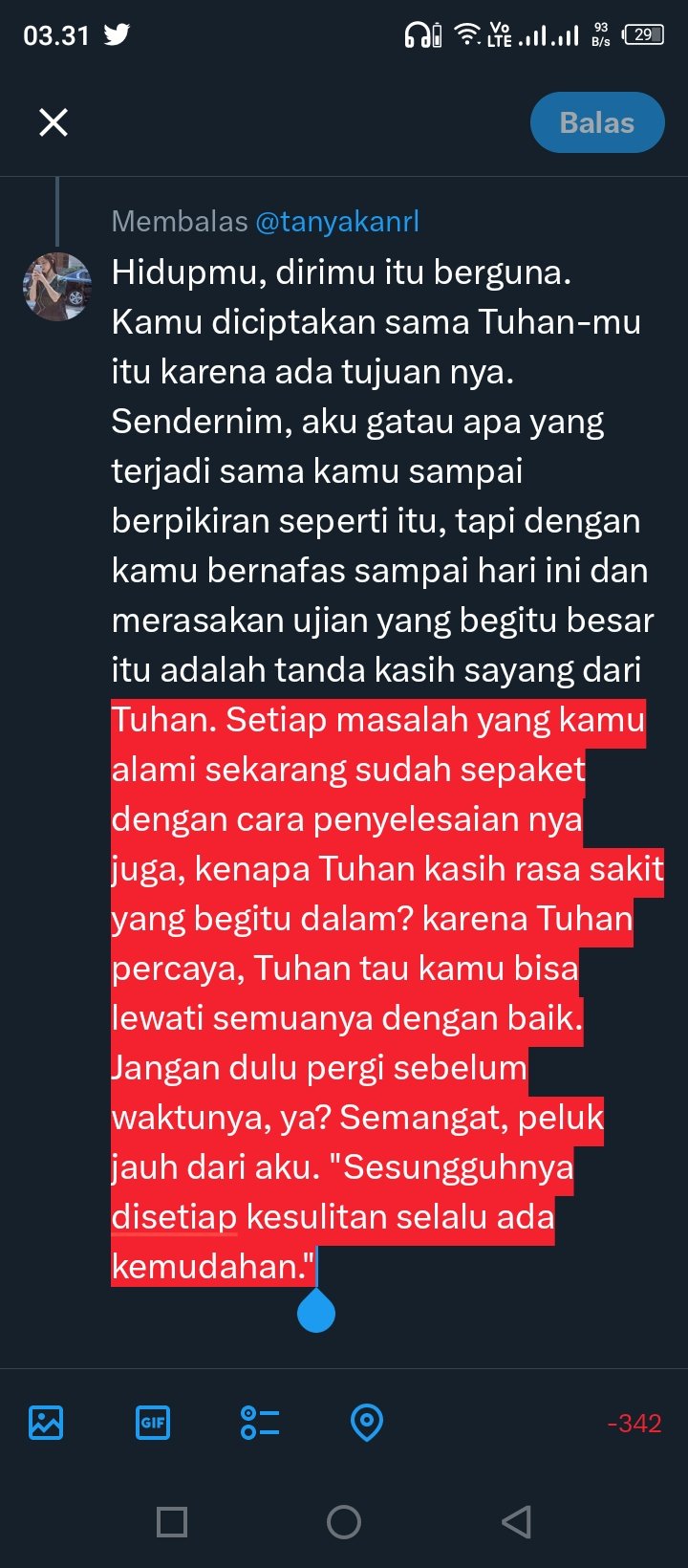 Issaaaa on Twitter: "@tanyakanrl Semoga apa yang aku ketik disini bisa ...