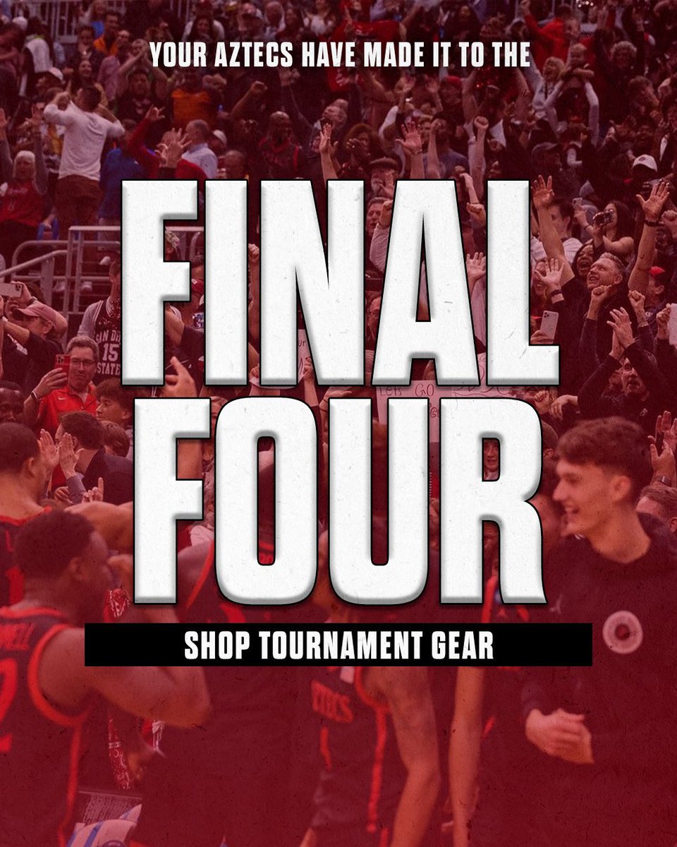The NIL Store on Twitter: "RT @SDSUNILStore: AZTECS KEEP DANCING AND ARE FINAL FOUR BOUND‼️ ...