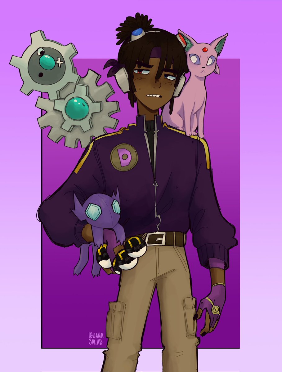 ポケモン「anyways pokemon trainer donnie #rottmnt 」|⭐️ reubenのイラスト