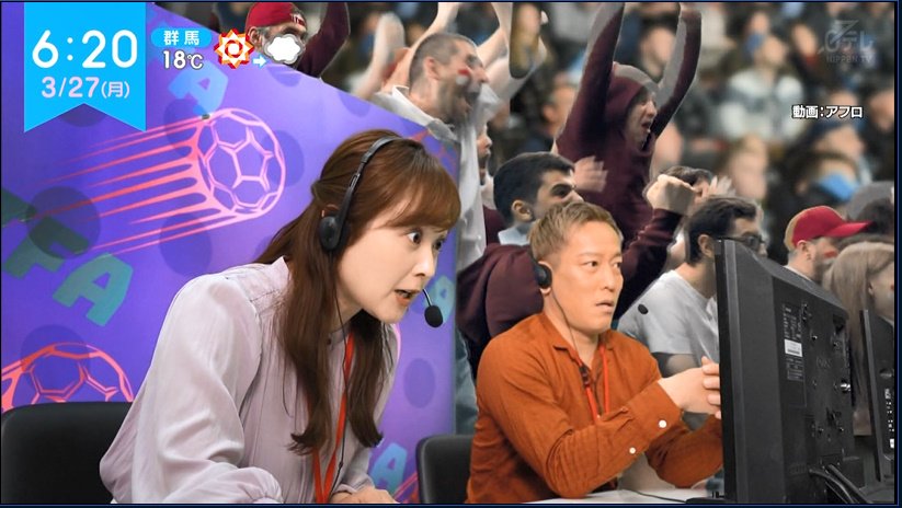 tvmaniaZERO on Twitter: "2023/03/27 #ZIP リニューアル告知「伸びしろですねぇ編」#風間俊介 さん「何やってるんですか」#水卜麻美 アナ「いろんな ...