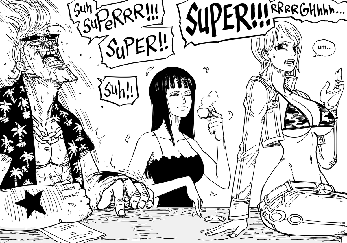 「Patreon request: Robin secretly helping the Straw Hat crew r」Baalbuddy (Commissions closed)の漫画