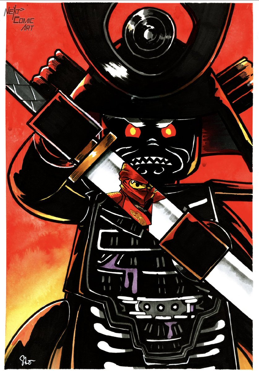 Ninjago Lord Garmadon Arms