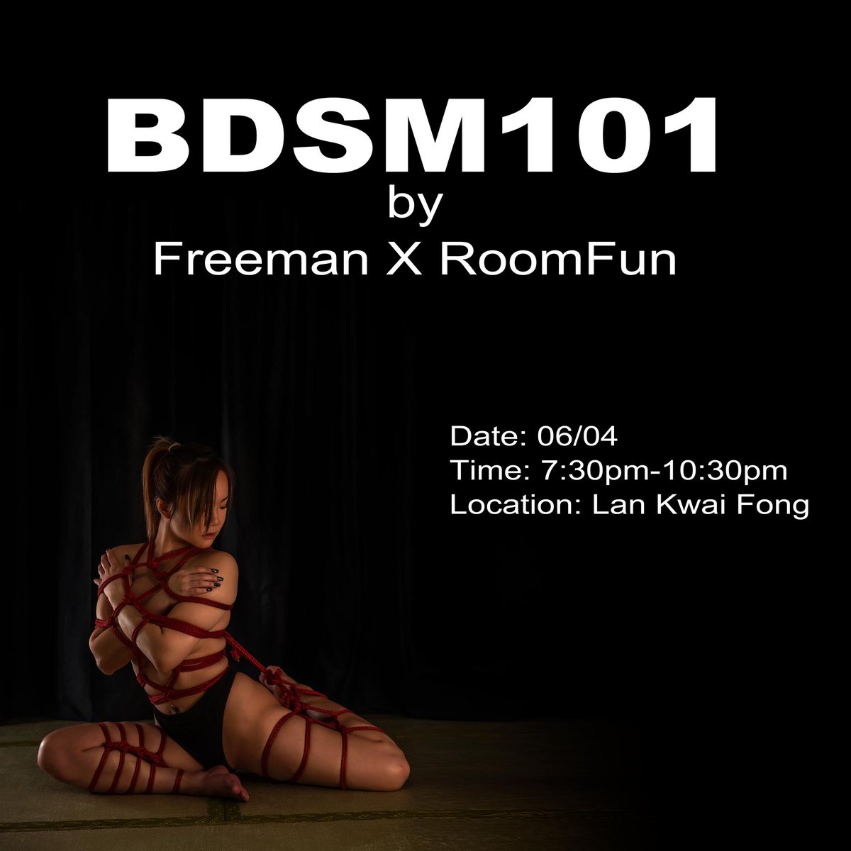 HK Mistress Niti 😍 ~ 😍😘 ( 香港 SM 女皇 ) on Twitter: "RT @SteveShibari: BDSM101 by Freeman X RoomFun ...