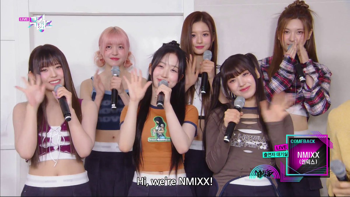 KBS WORLD TV on Twitter: "[Music Bank Interview] -NMIXX NMIXX explains when they're the most ...
