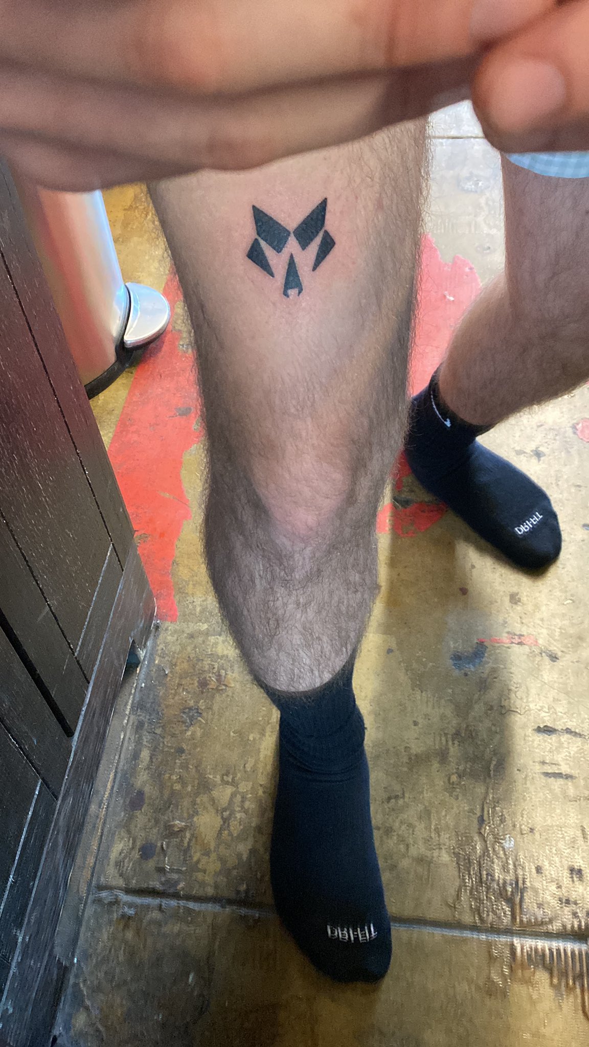 Deathstroke Symbol Tattoo