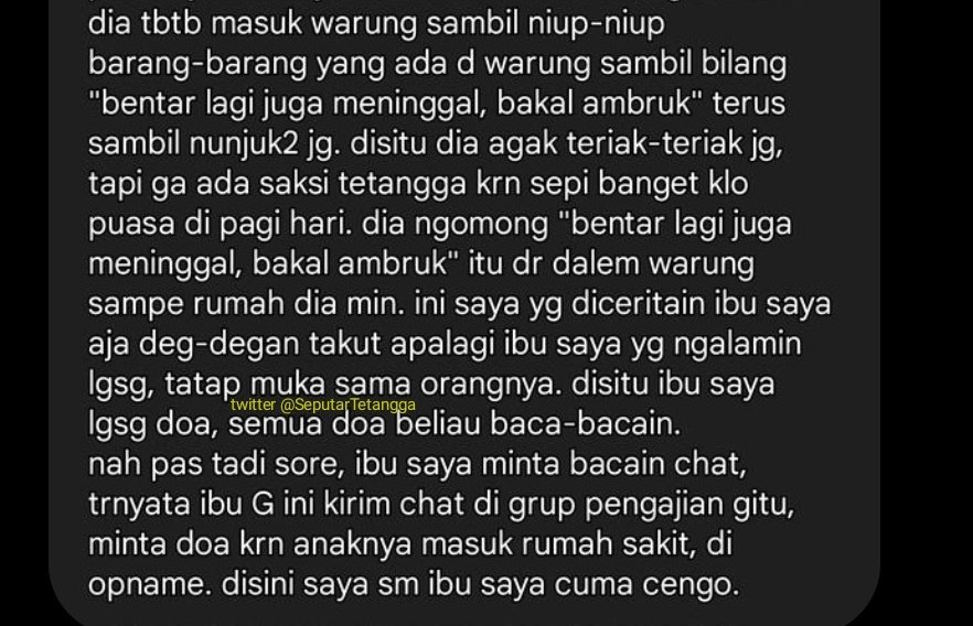Seputar Tetangga On Twitter Terang2an Naruh Tanah Kuburan Depan