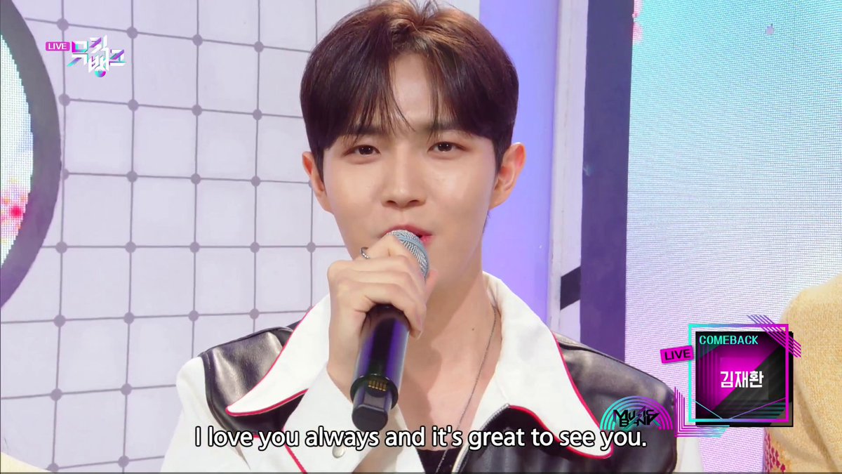KBS WORLD TV on Twitter: "[Music Bank Interview] -KIM JAE HWAN KIM JAE HWAN sings a bit of his ...