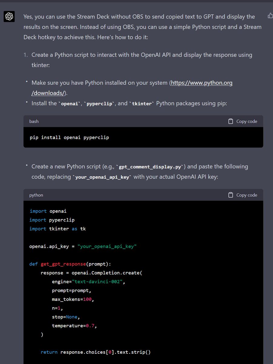 One cool thing about AI is that it lowers the friction of little ...