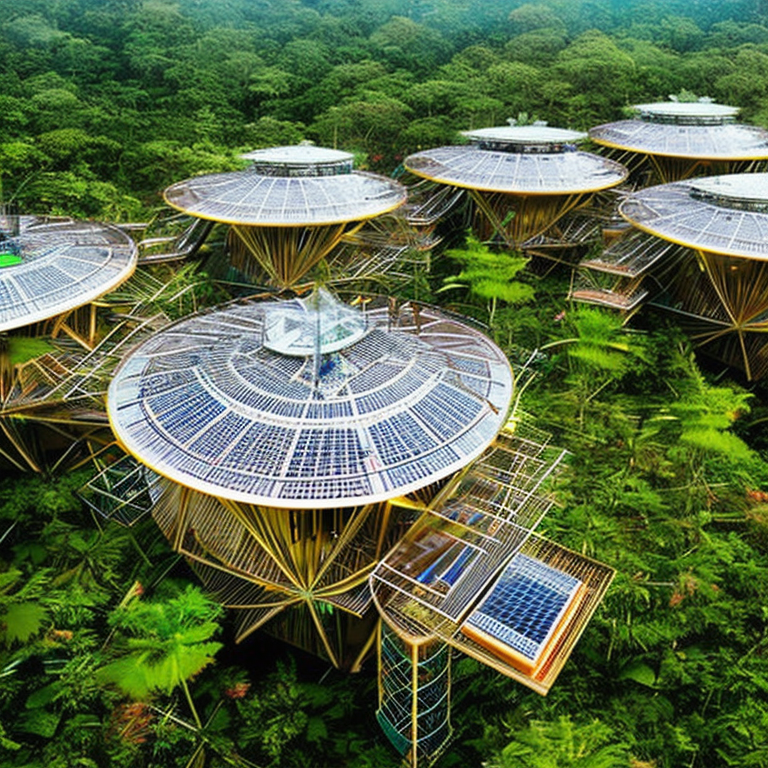 Wow Wee Direct on Twitter: "A high tech solarpunk utopia in the Amazon rainforest"