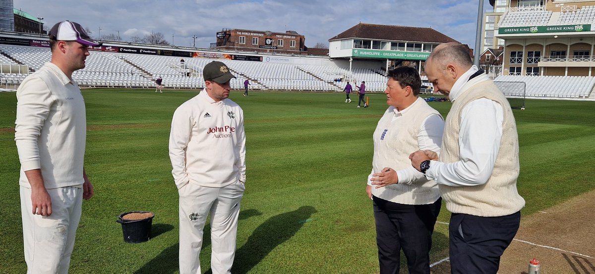 Dave Bracegirdle on Twitter: "Umpires for this match are Sue Redfern and James Middlebrook, here ...