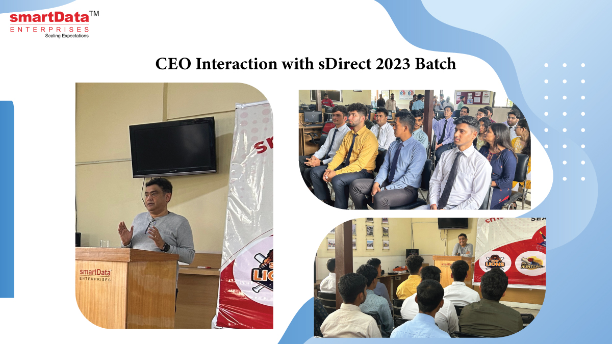 smartData People on Twitter: "Our CEO's visit to Dehradun was marked by a lively interaction ...