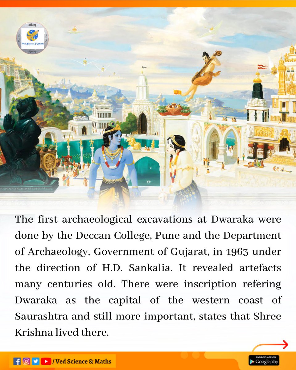 Dwarka’s archaeological and historical background is shrouded in ...